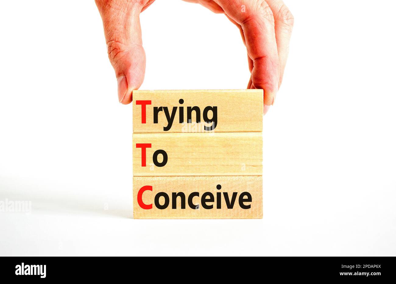 TTC trying to conceive symbol. Concept words TTC trying to conceive on ...