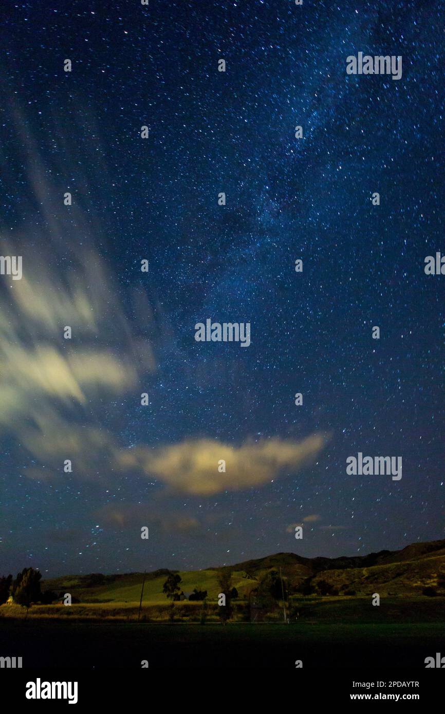 The Milky Way Galaxy at night Stock Photo - Alamy