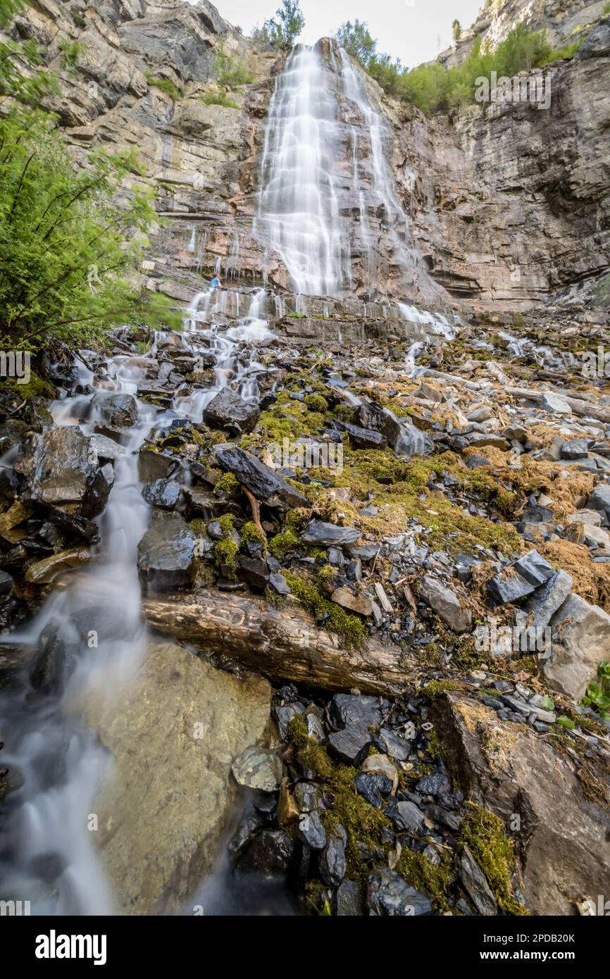 Gentle waterfall hi-res stock photography and images - Alamy