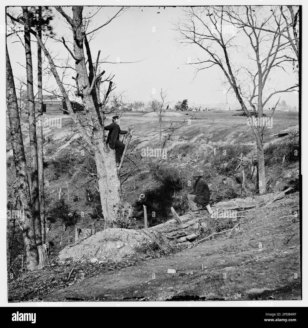 Point of Rocks, Virginia (vicinity). Federal camp. Civil war ...