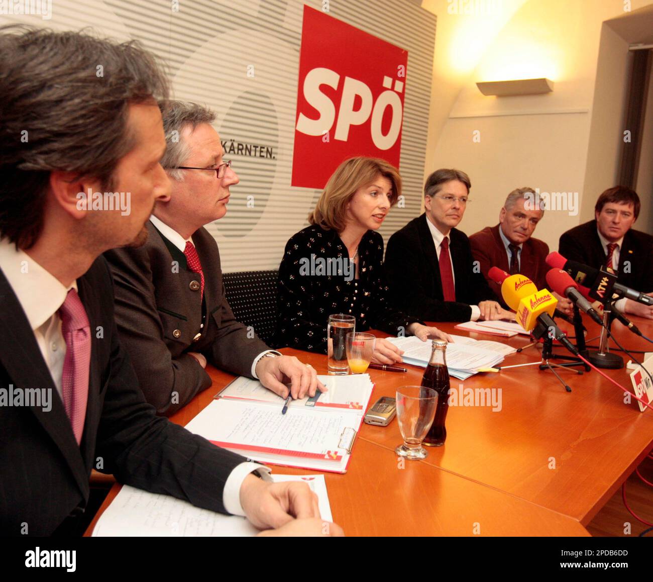 Kaerntens SPOE Chefin Gaby Schaunig gab heute Dienstag 28. Feber 2006 ...