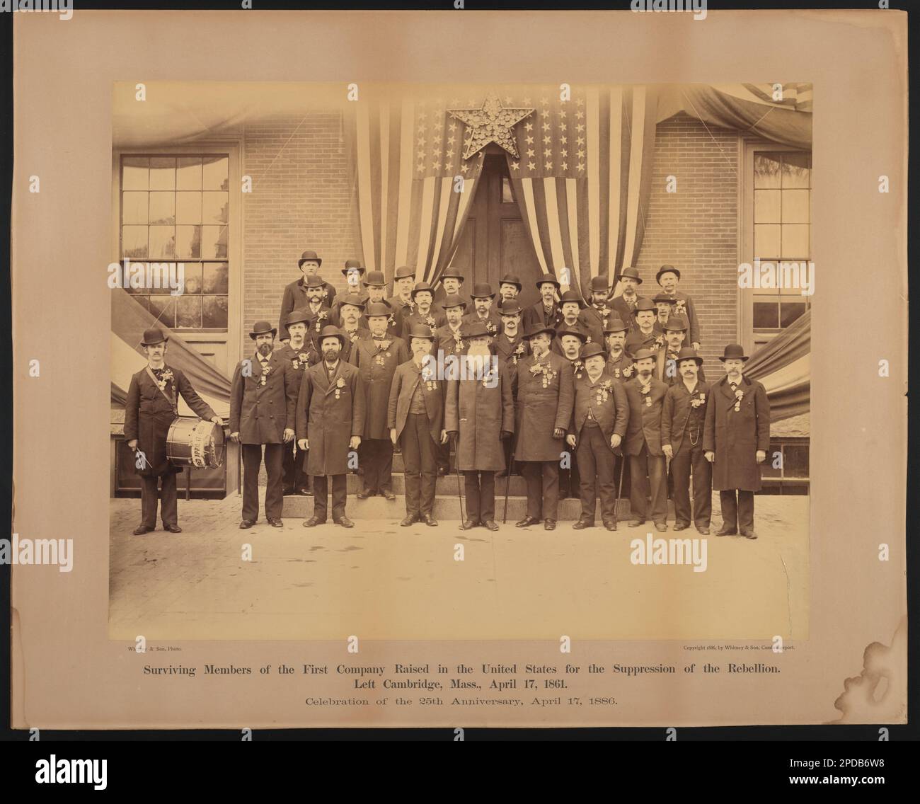 Surviving Members of the First Company Raised in the United States for ...