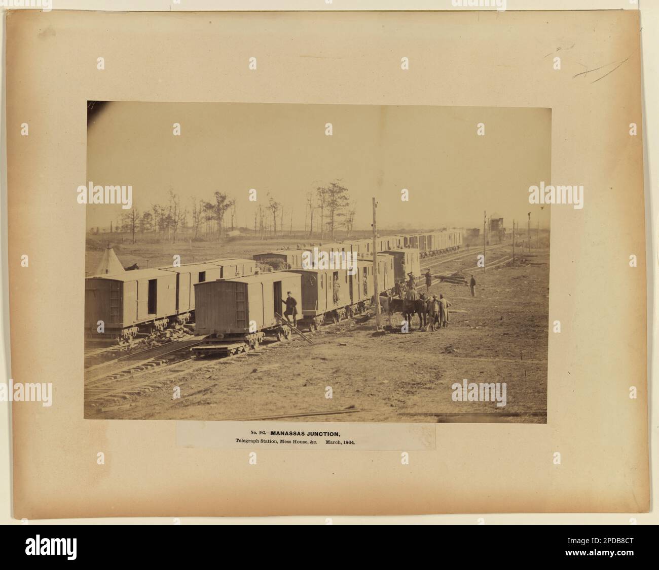 Junction 1860 1870 hi-res stock photography and images - Alamy