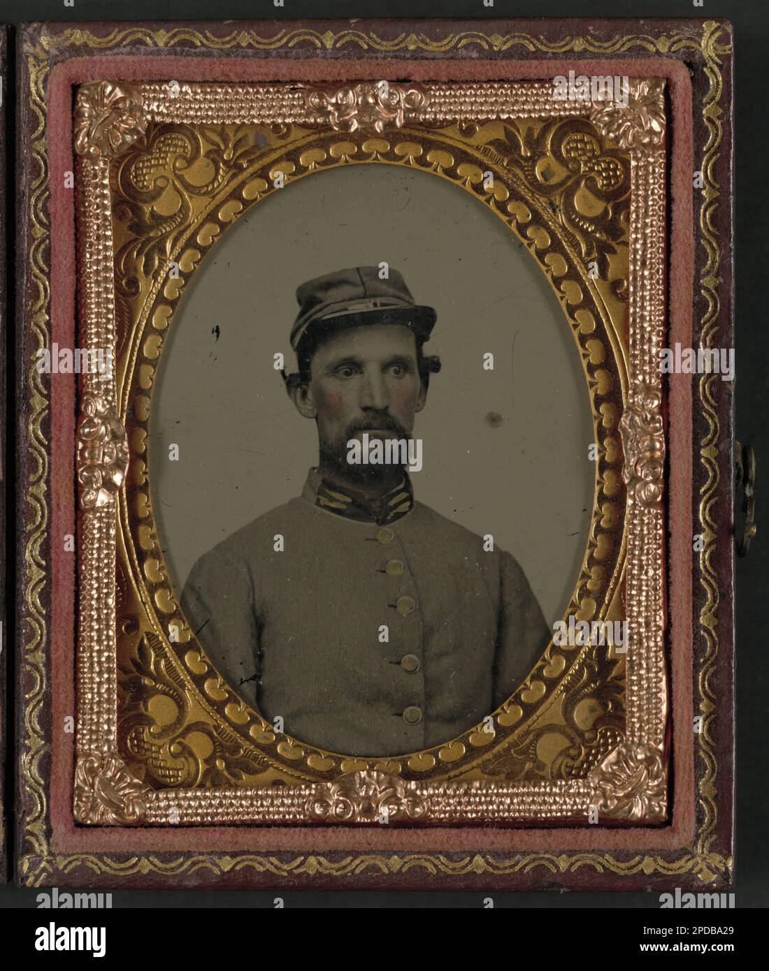 Unidentified soldier in Confederate 1st Lieutenant uniform. Liljenquist ...
