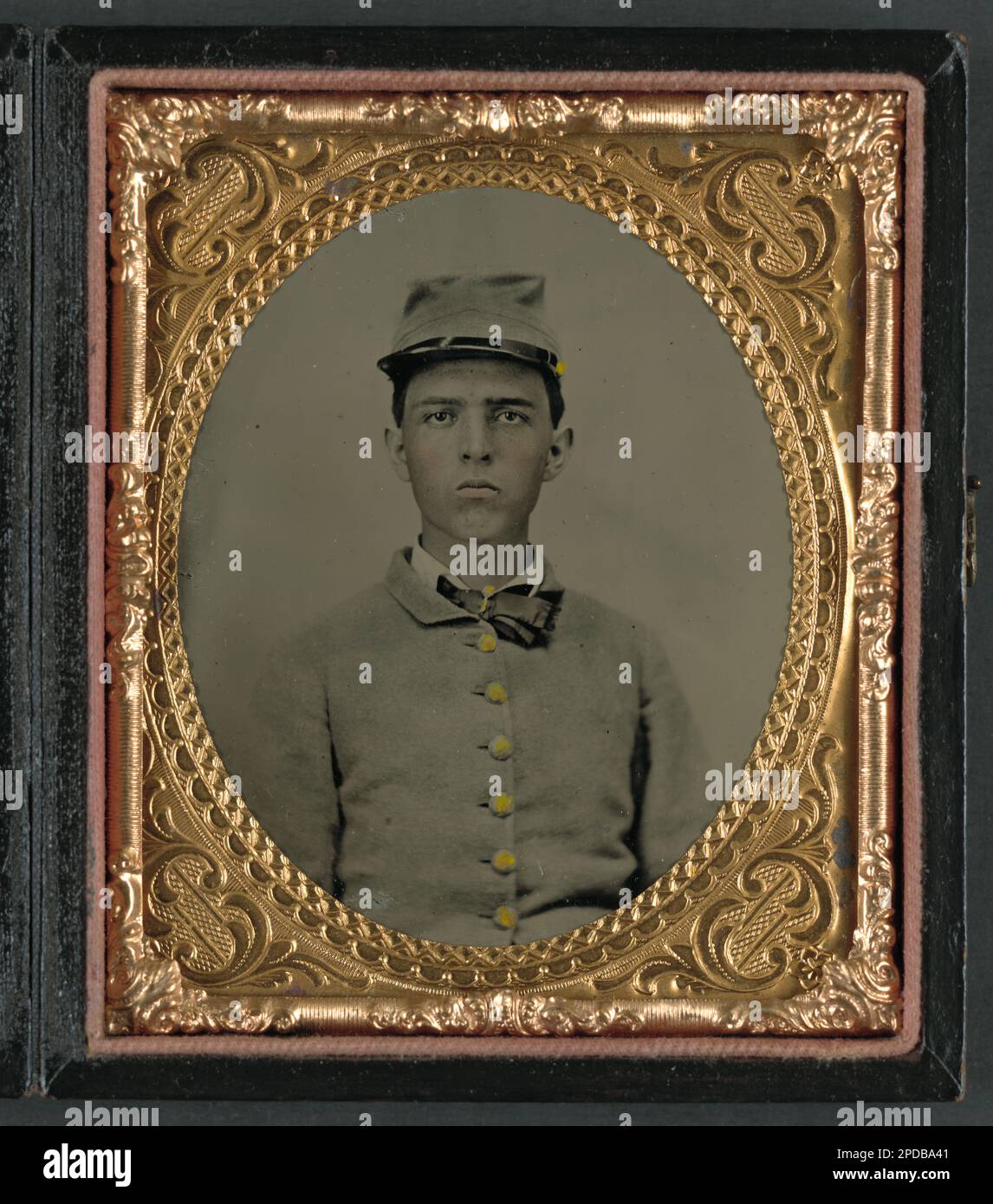 W. P. Ward of Company F, 40th Georgia Battalion Infantry Regiment. W. P ...