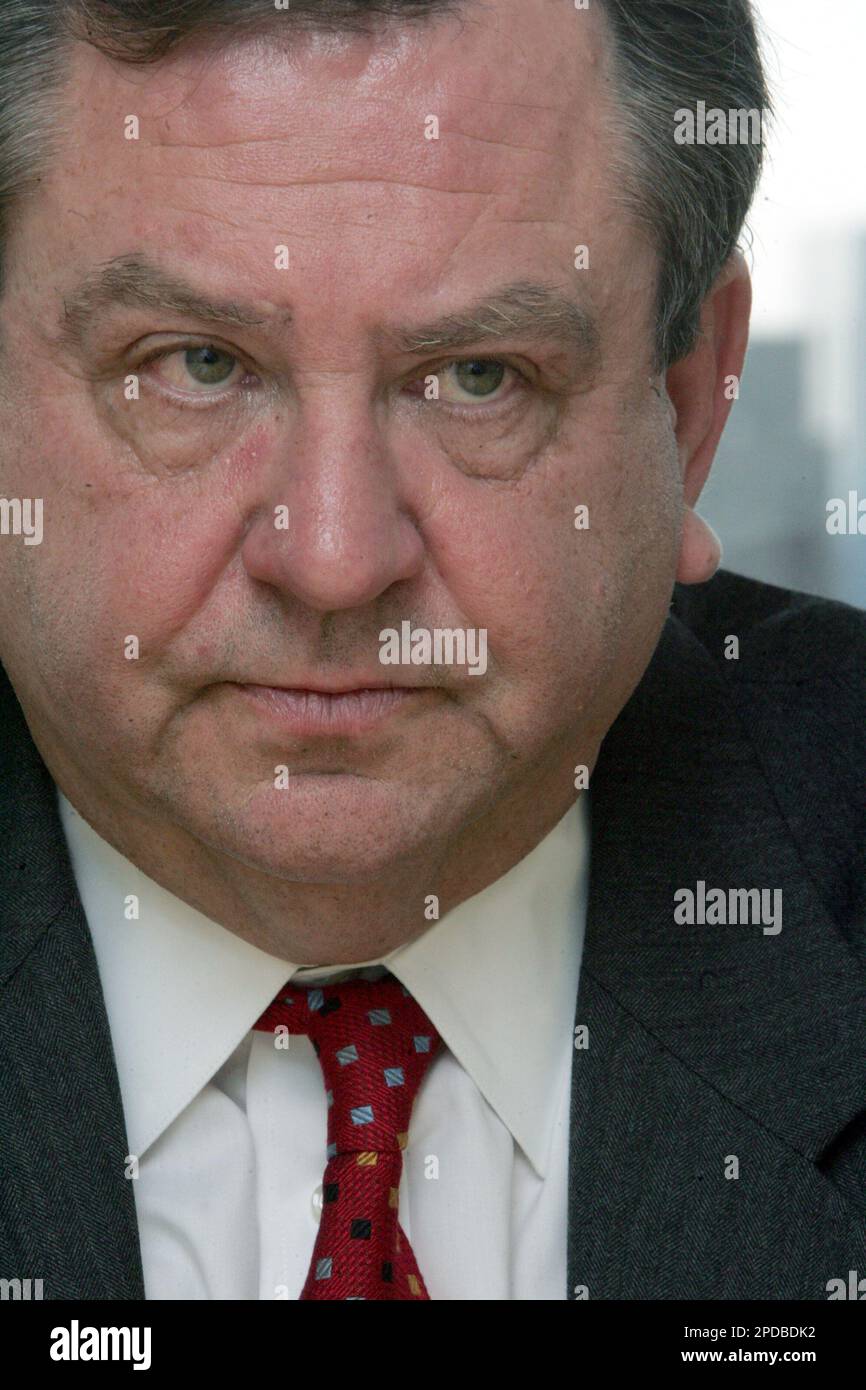 James Kallstrom, New York State's counterterrorism chief, photographed during an interview in ...