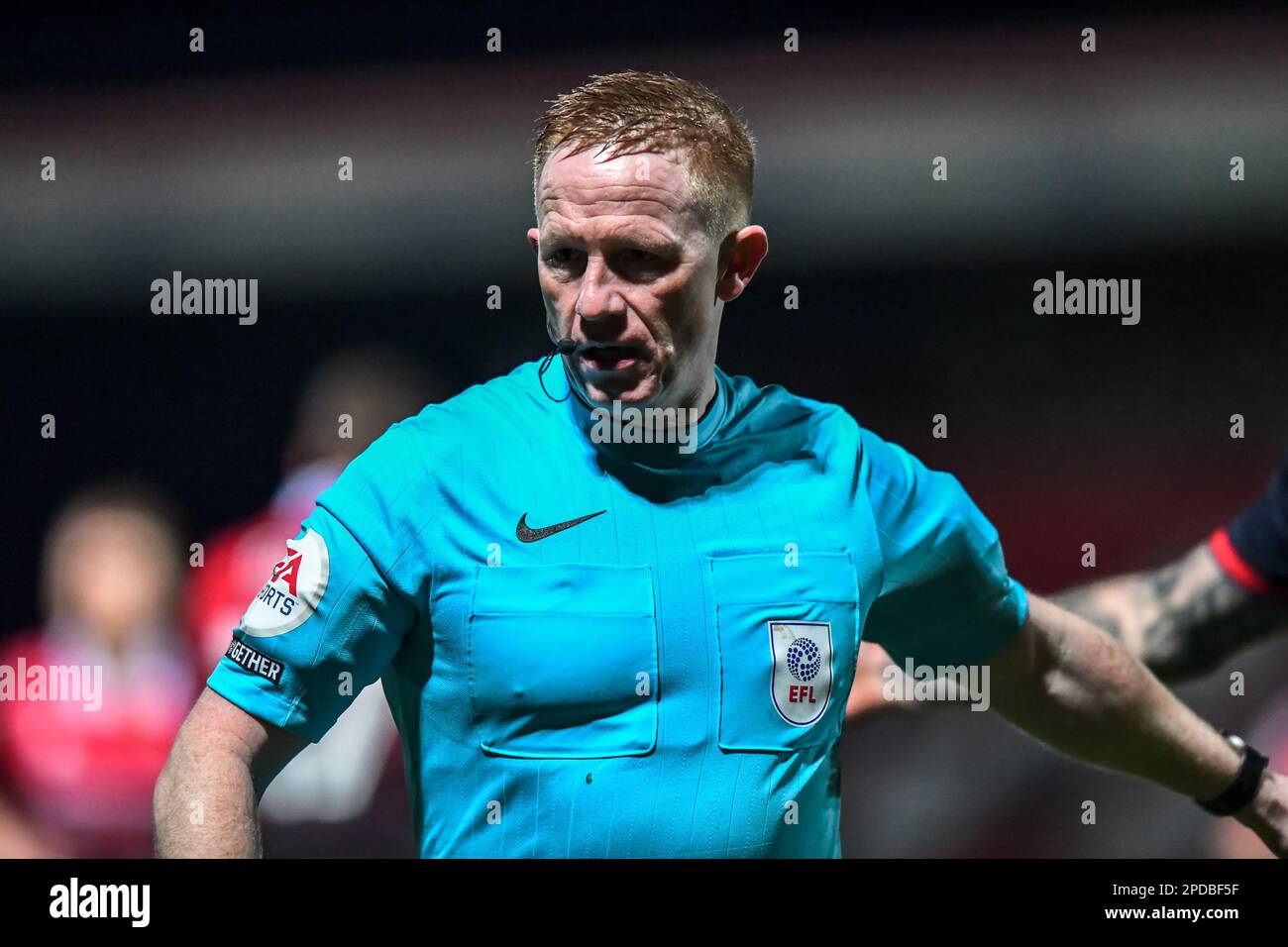Alan young referee 2023 hi-res stock photography and images - Alamy
