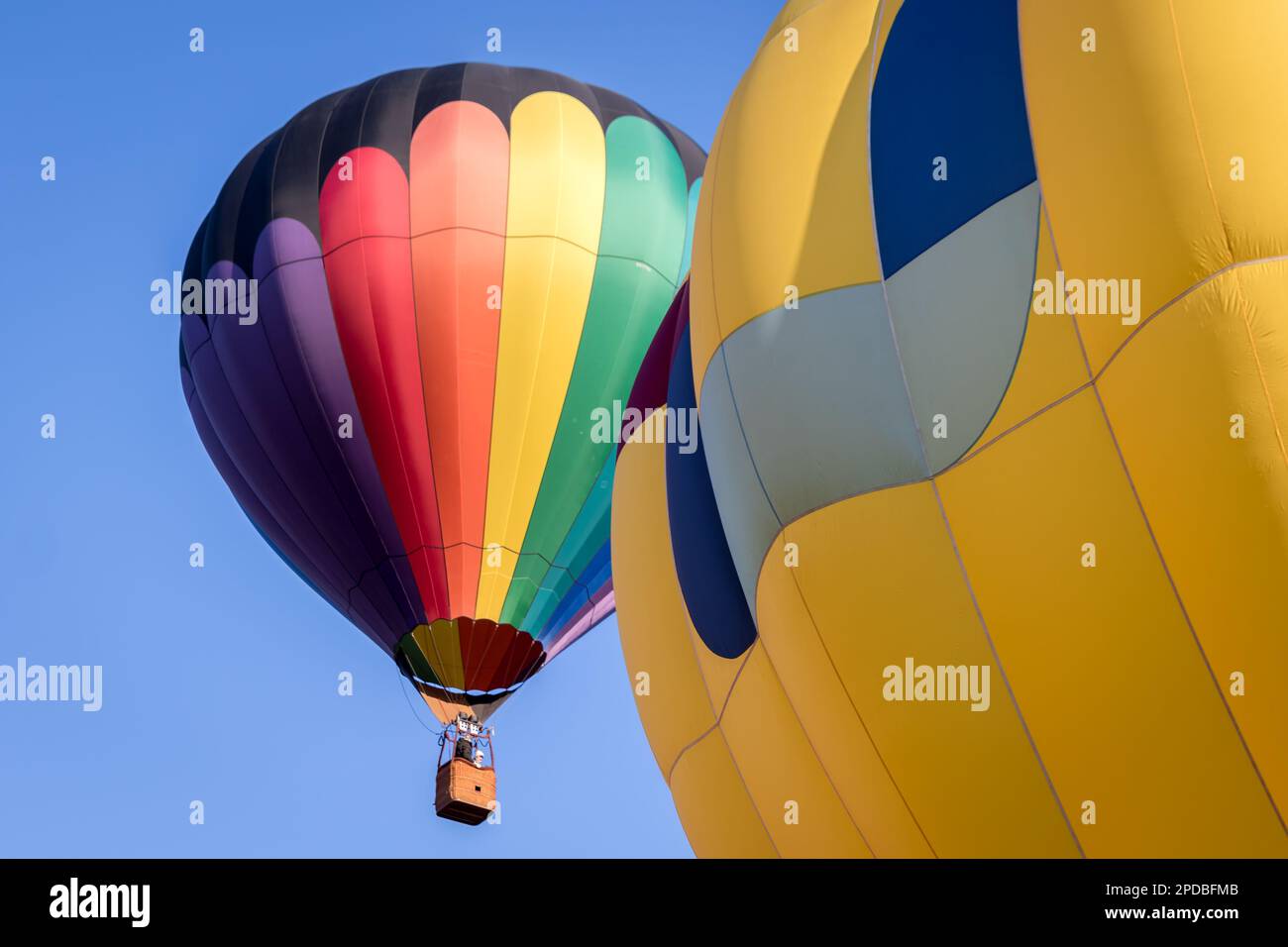 Two balloons floating hi-res stock photography and images - Alamy