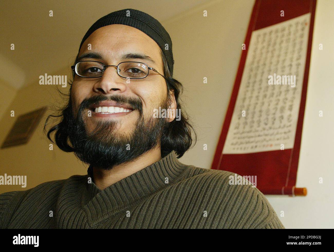 ** ADVANCE FOR WEEKEND EDITIONS, FEB. 25-27. ** Rumee Ahmed, Brown ...