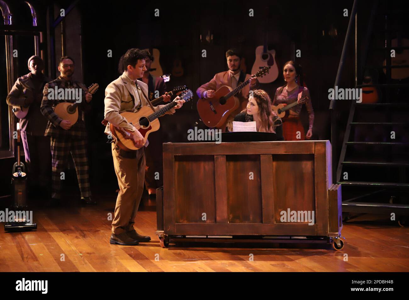 Sao Paulo, Sao Paulo, Brasil. 14th Mar, 2023. (INT) Musical Once Show ...