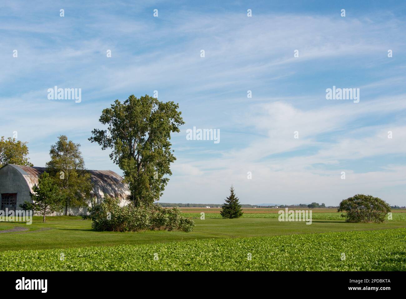 Old barn in the southern region of Quebec Stock Photo - Alamy