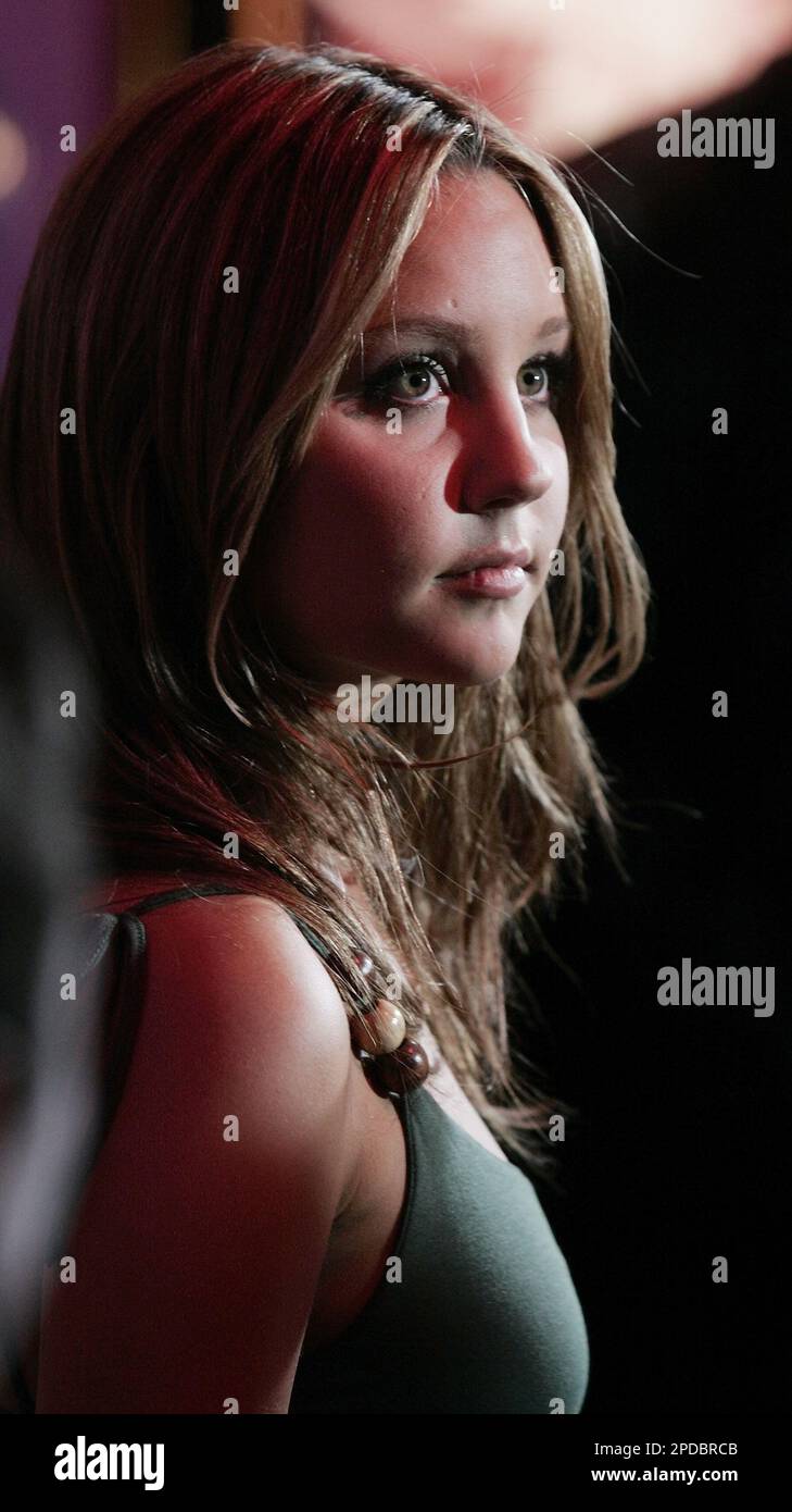 Actress Amanda Bynes appears on stage during a taping for MTV's "Total ...