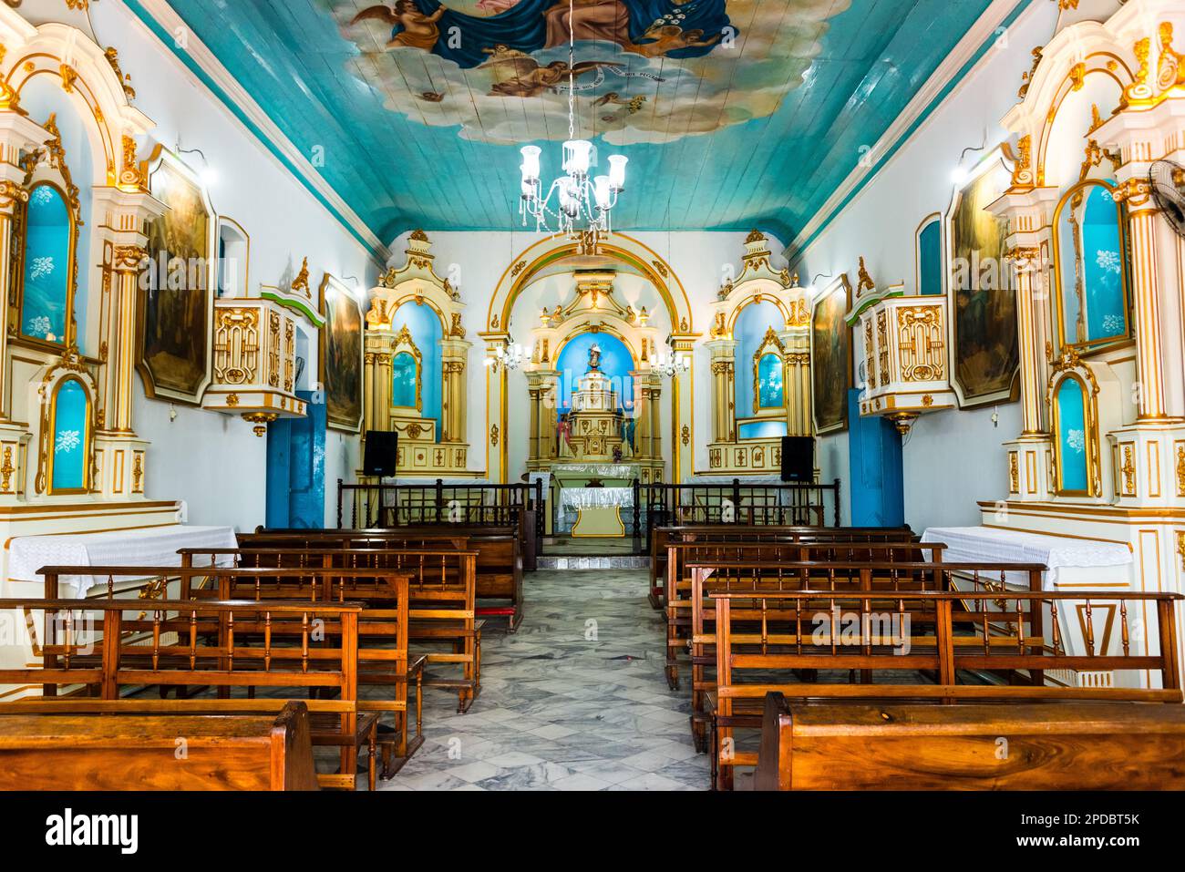 Valenca, Bahia, Brazil - September 10, 2022: Internal view of the ...