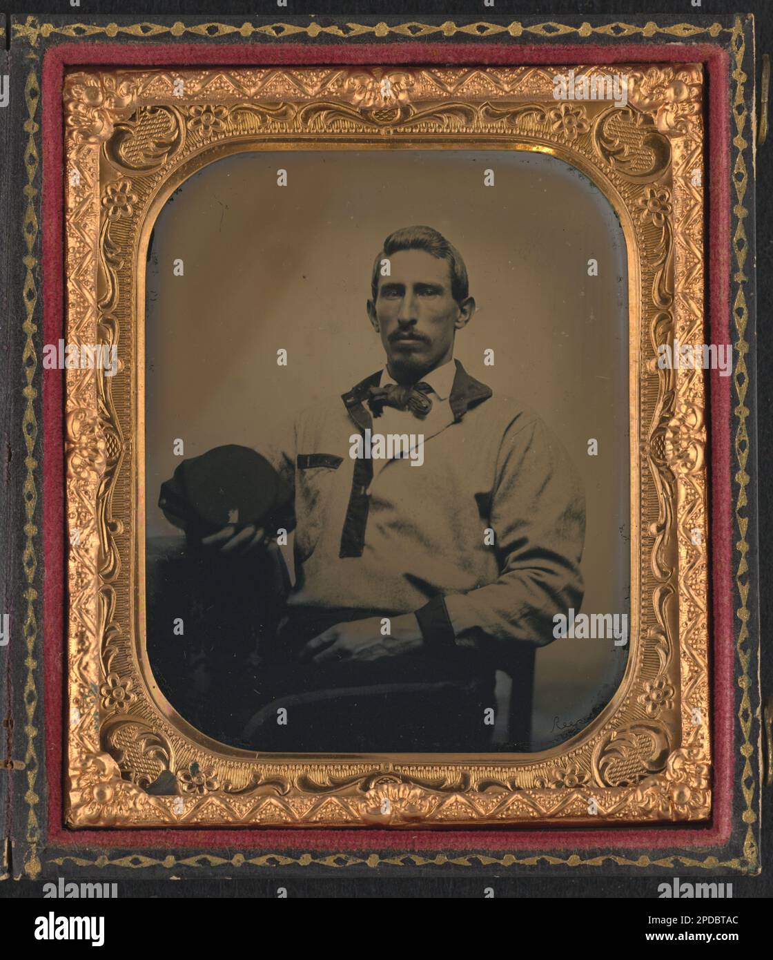 Unidentified soldier in Confederate uniform / Rees.. Liljenquist Family ...