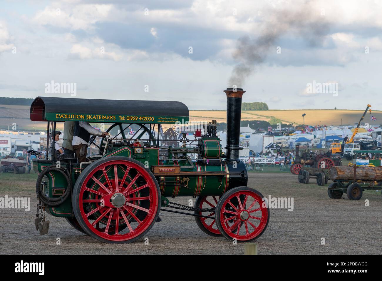 Tarrant Hinton.Dorset.United Kingdom.August 25th 2022.A restored Foster ...