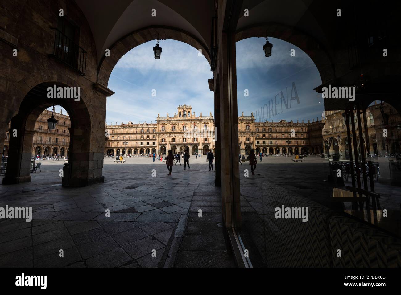 Plaza mayor de Salamanca Stock Photo - Alamy