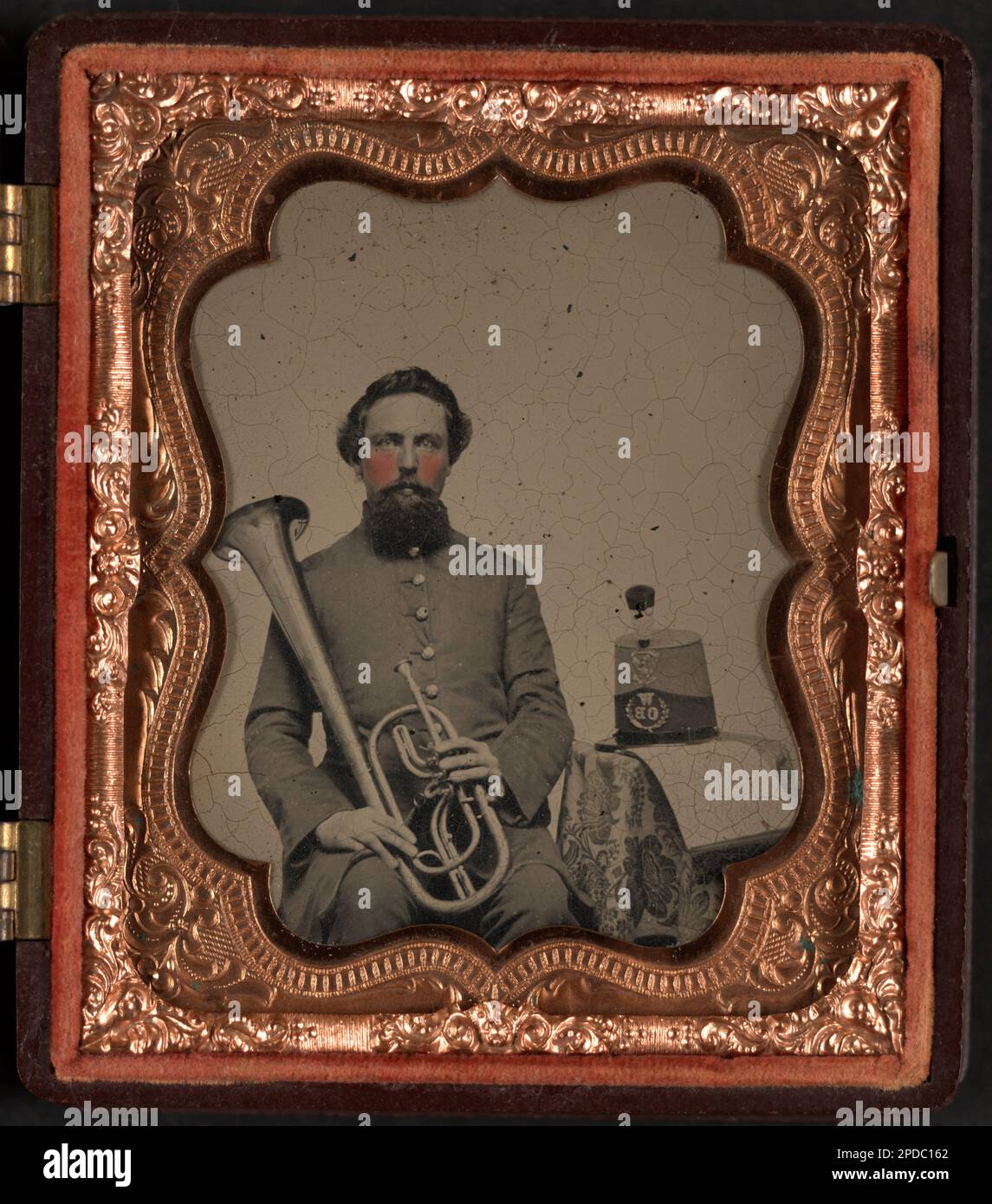 Unidentified soldier of Co. H, 13th Virginia Infantry Regiment in ...