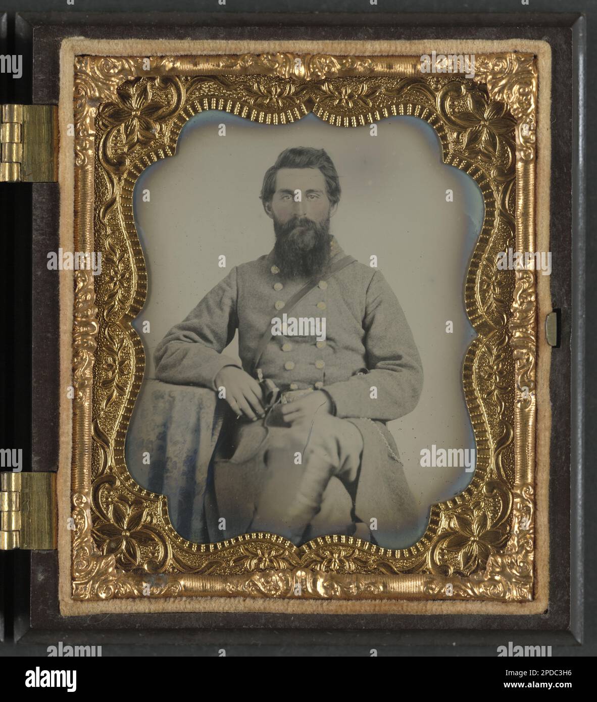 Captain Joel Houghton Abbott of Co. K, 22nd Virginia Infantry Regiment ...