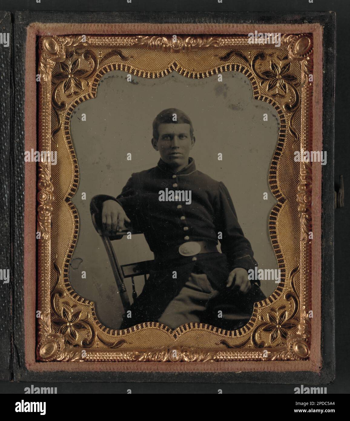 Unidentified soldier in uniform. Liljenquist Family Collection of Civil ...