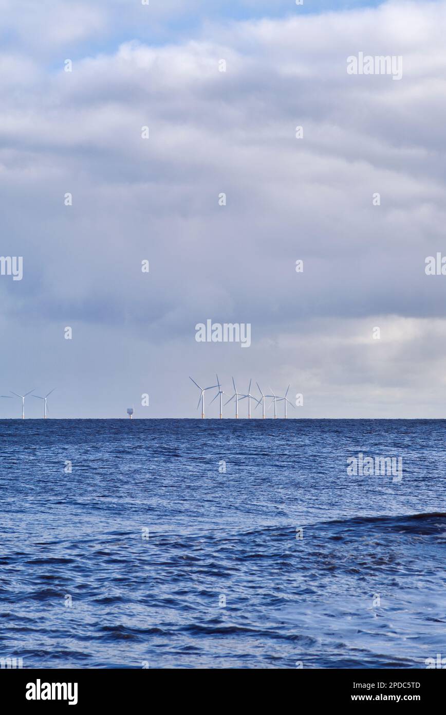 Gunfleet sands offshore wind farm hi-res stock photography and images ...
