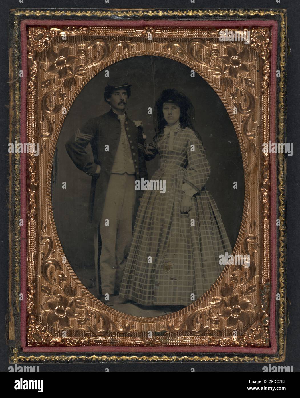 Couples 1860 1870 hi-res stock photography and images - Alamy