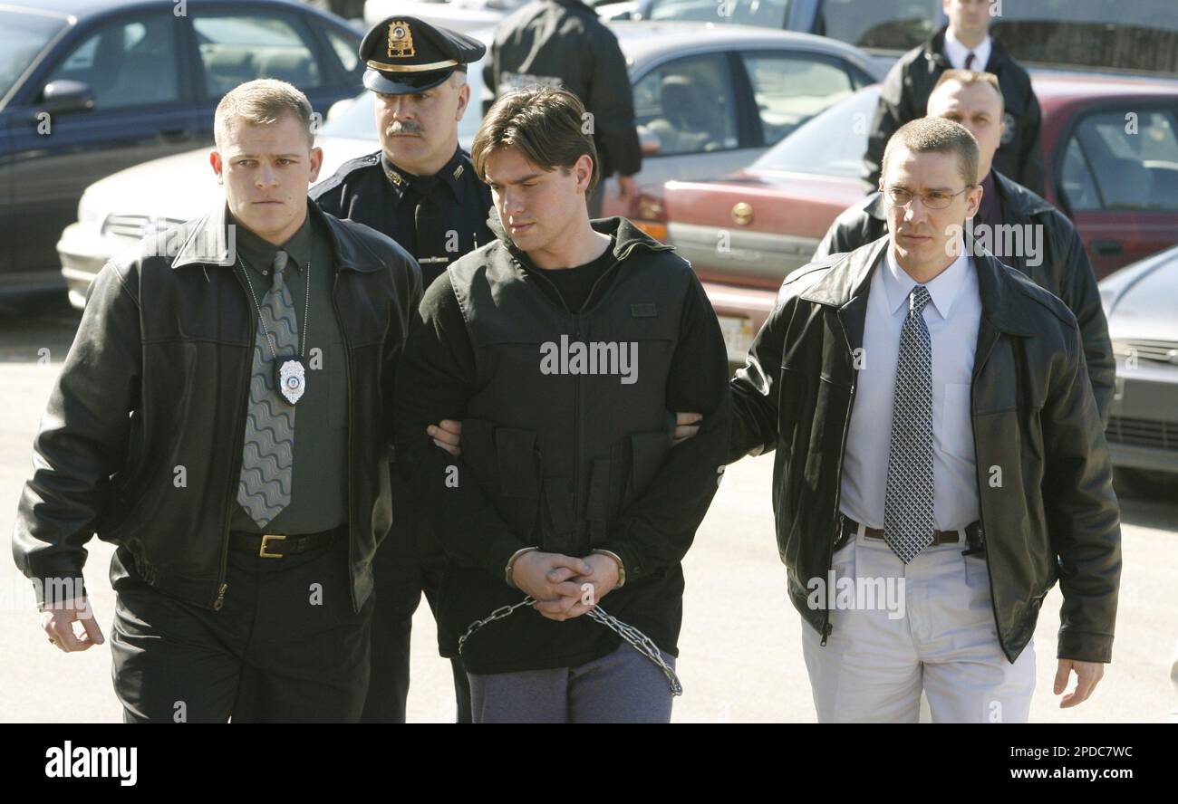 Neil Entwistle arrives at district court in Framingham, Mass., Thursday ...