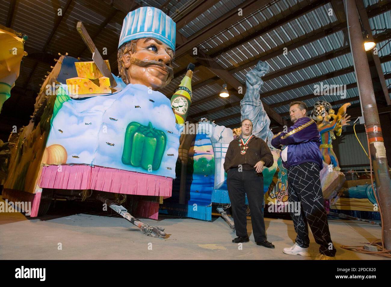 ** ADVANCE FOR WEEKEND, FEB. 18-19 ** Chris Bertini, left, president of ...