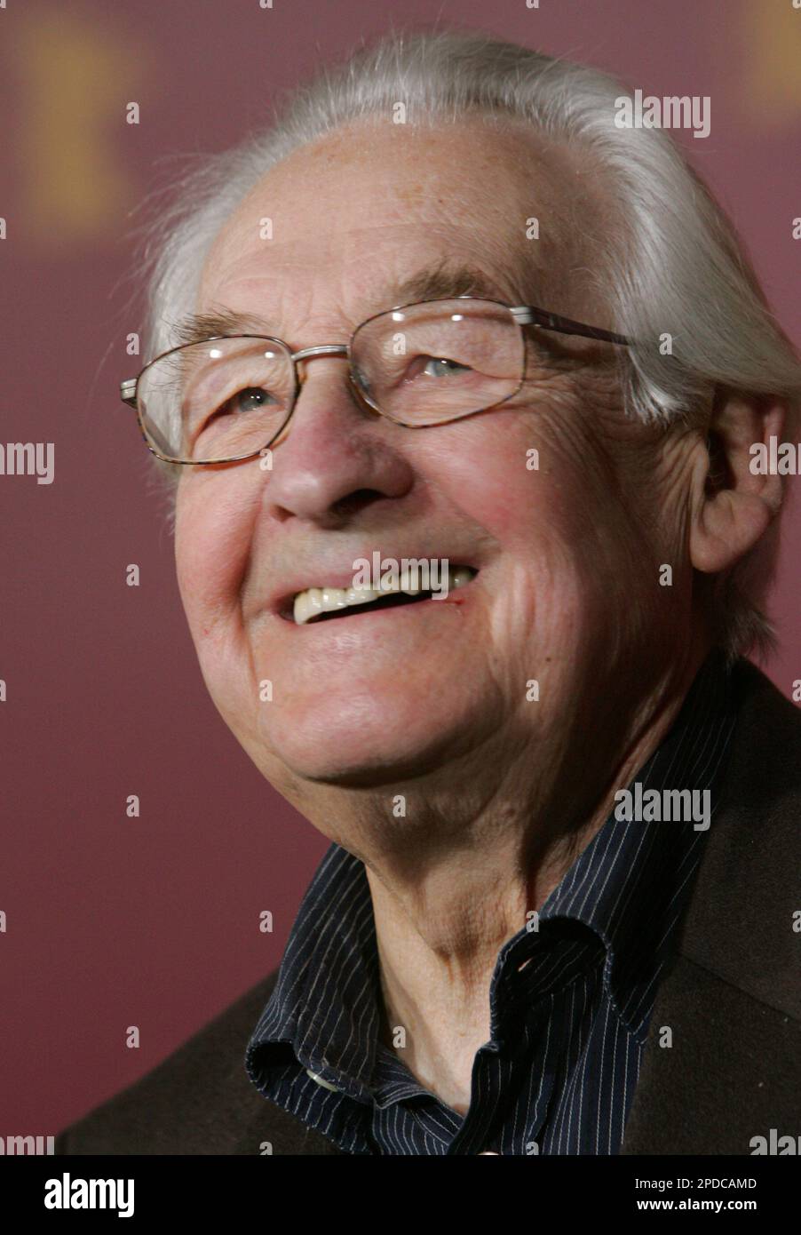 Director Andrzej Wajda from Poland poses during a photocall at the 56th ...