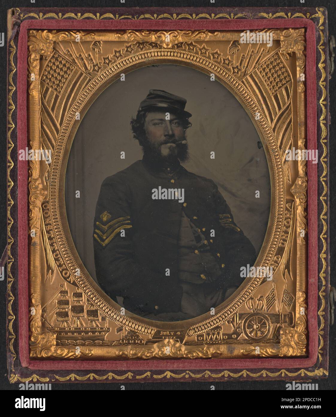 First Lieutenant John B. Masten of Co. I, 7th Michigan Cavalry Regiment ...