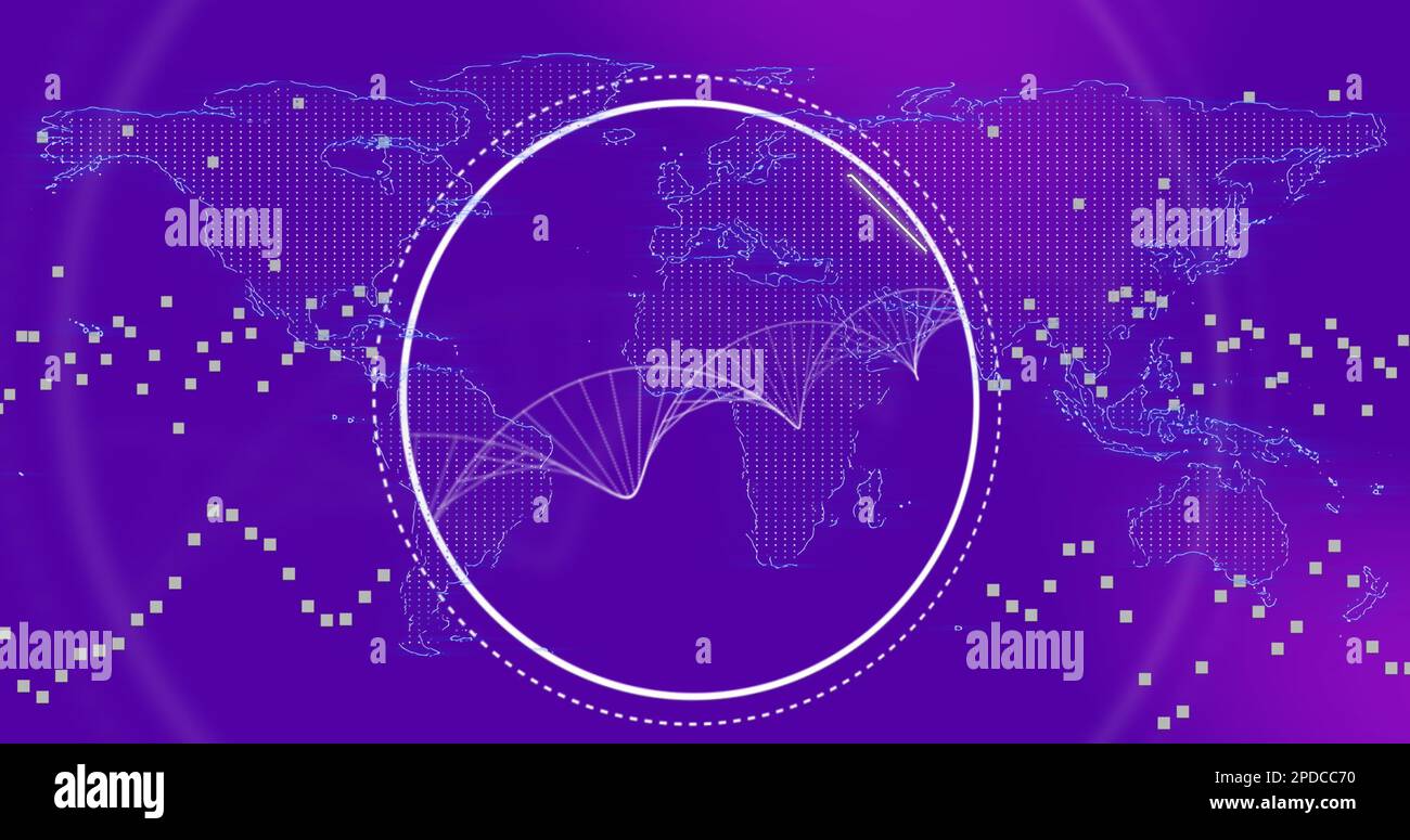 World map data points animation - Pixel Planet Earth Animation Animation Of Space With Digital ...