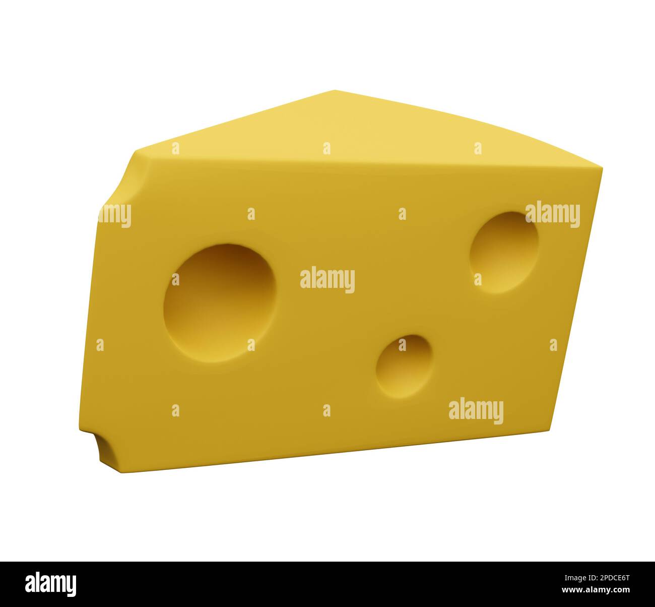 peace of cheese 3d render. 3d render cartoon minimal icon illustration ...