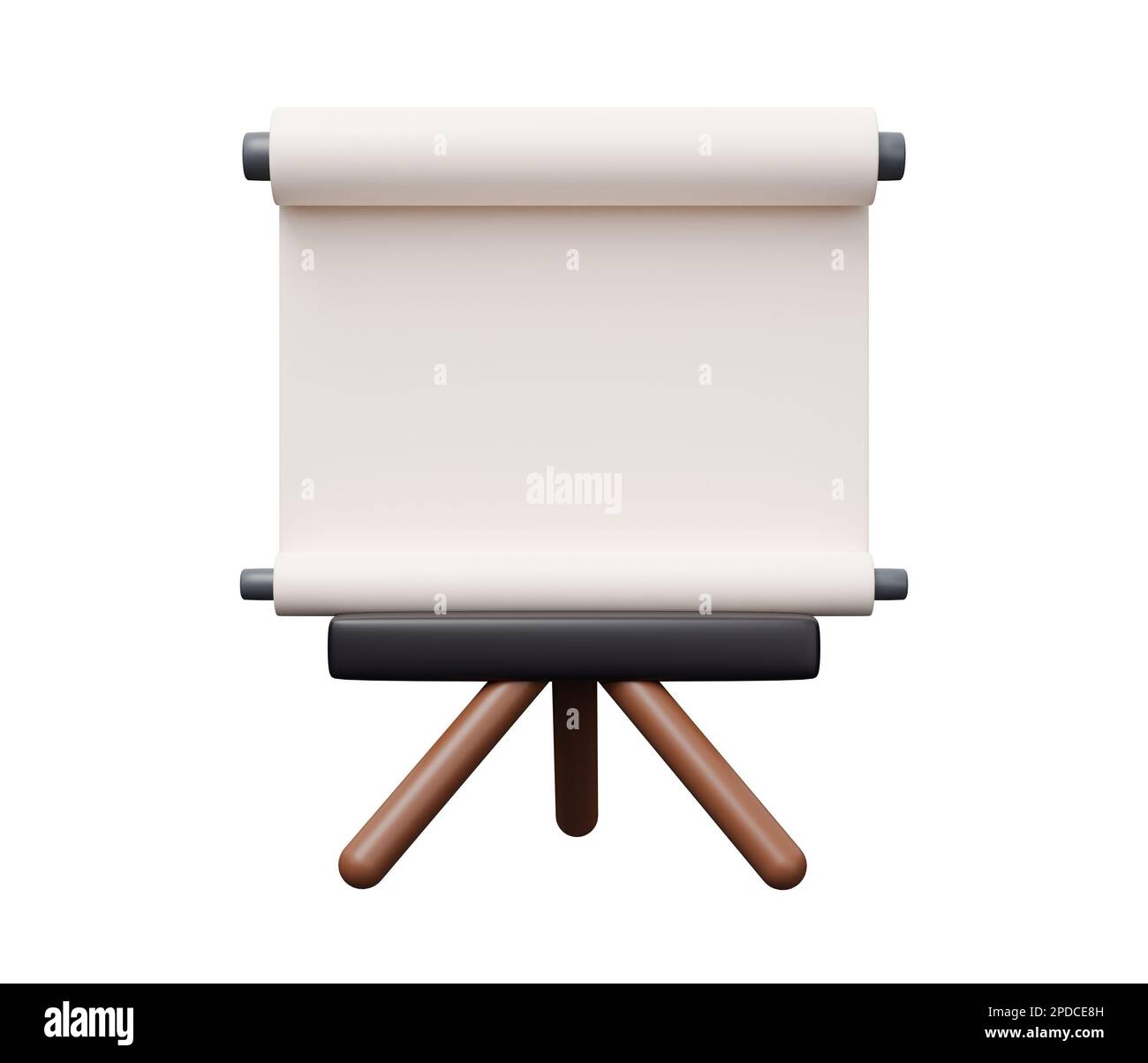 presentation board 3d icon. 3d render cartoon minimal icon illustration ...