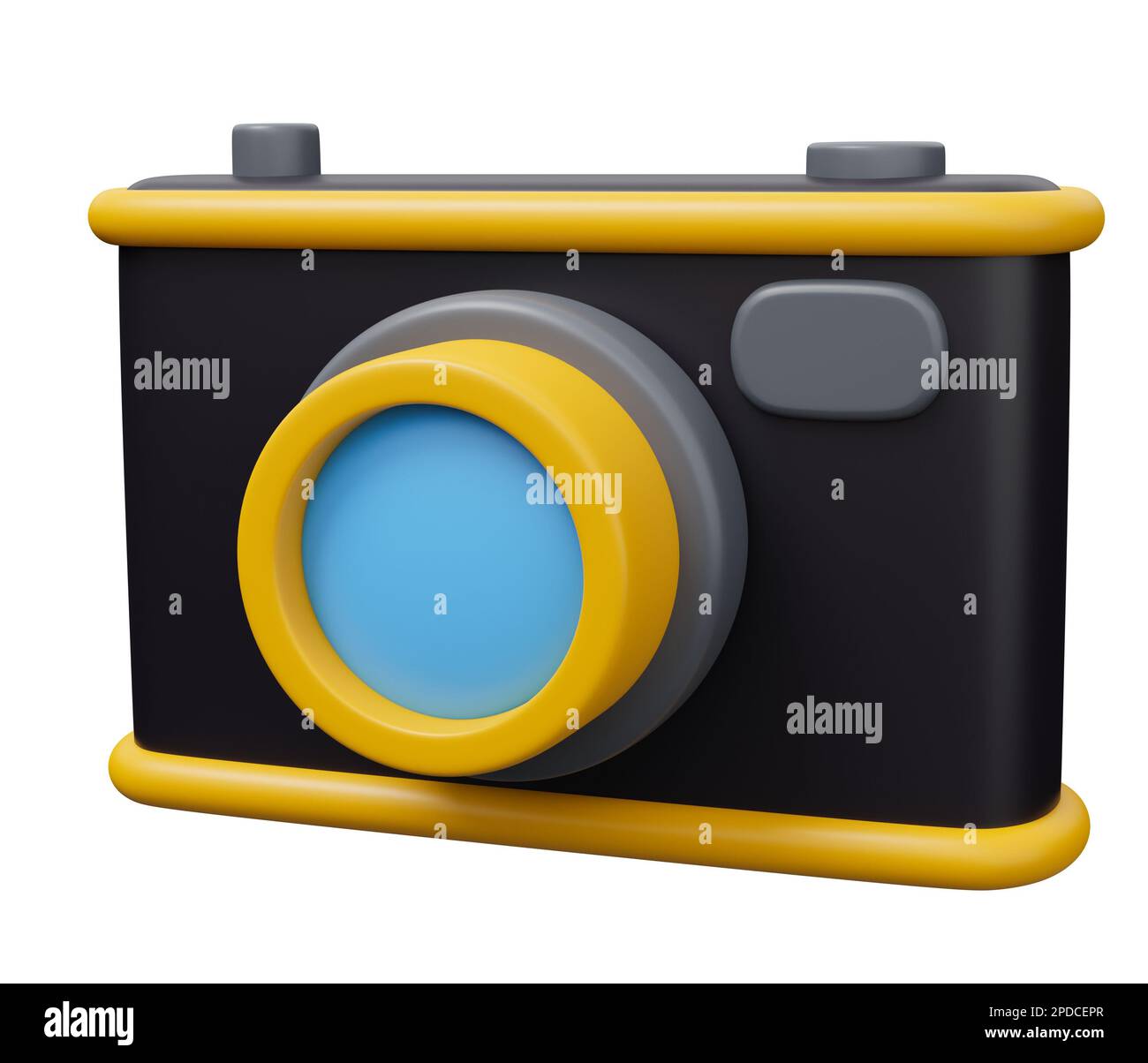 Cartoon photo camera picture image Cut Out Stock Images & Pictures - Alamy