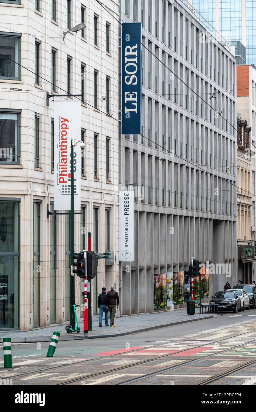 Old newspaper building hi-res stock photography and images - Alamy