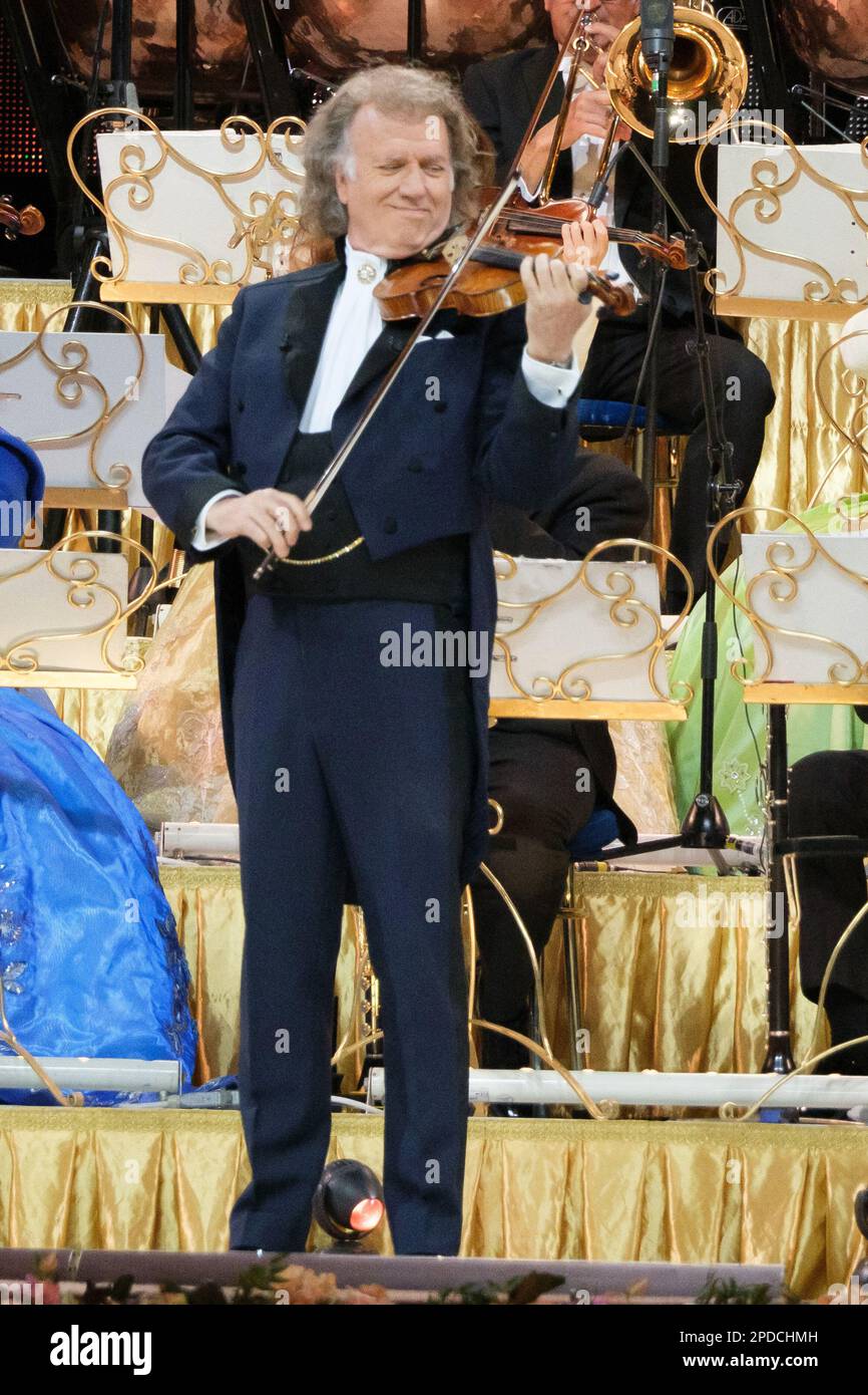 Madrid, Spain. 14th Mar, 2023. Andre Rieu of the Johann Strauss-Andre ...