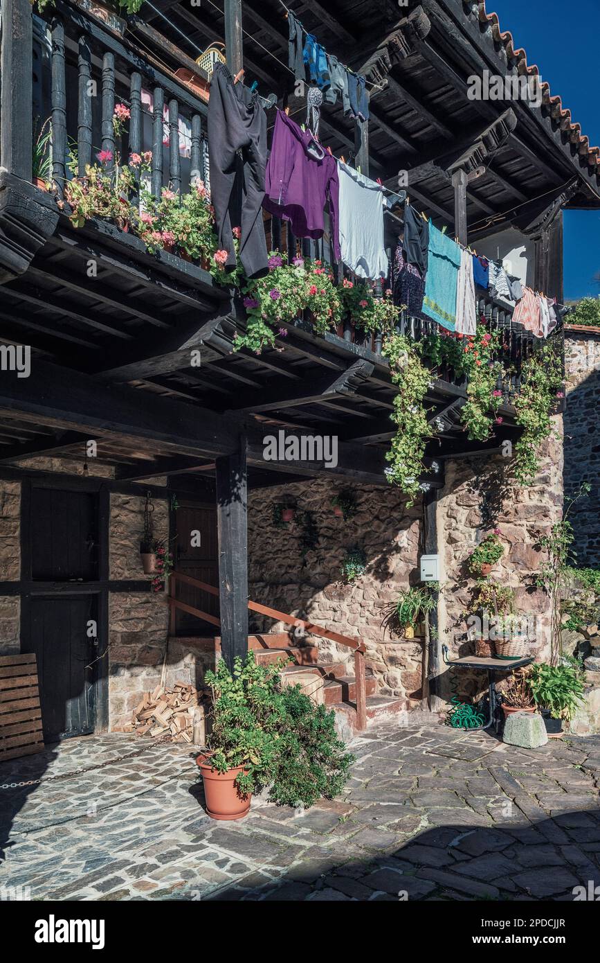 Bárcena Mayor, declared the prettiest town in Spain, Cantabria, Europe ...