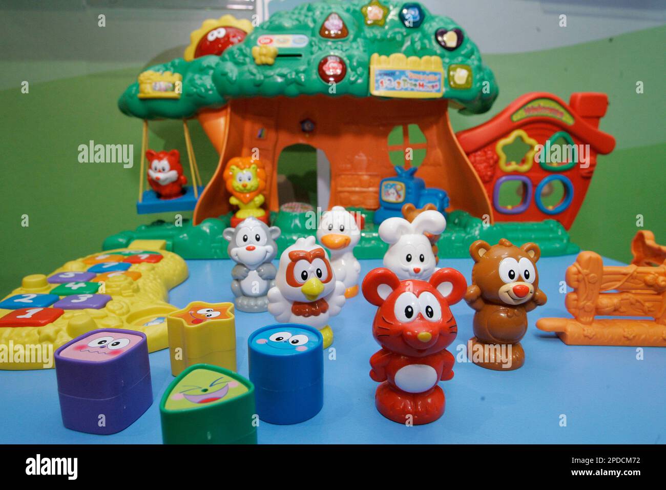 VTech SmartVille, Tree House from VTech is shown at VTech showroom ...