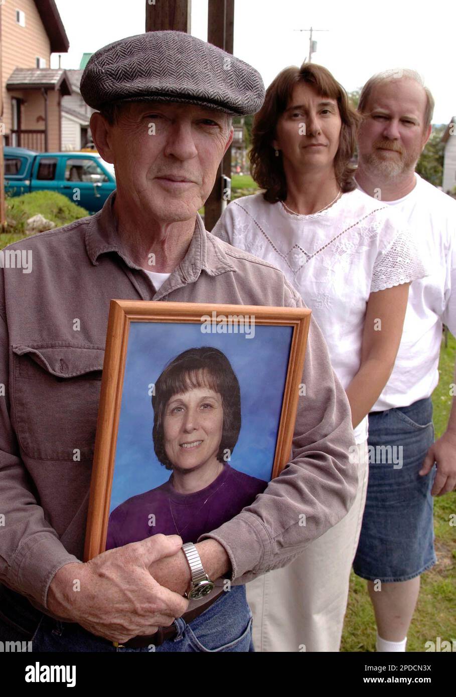 ** FILE ** Carl "Doc" Waterman, left, father of Rachelle Waterman ...