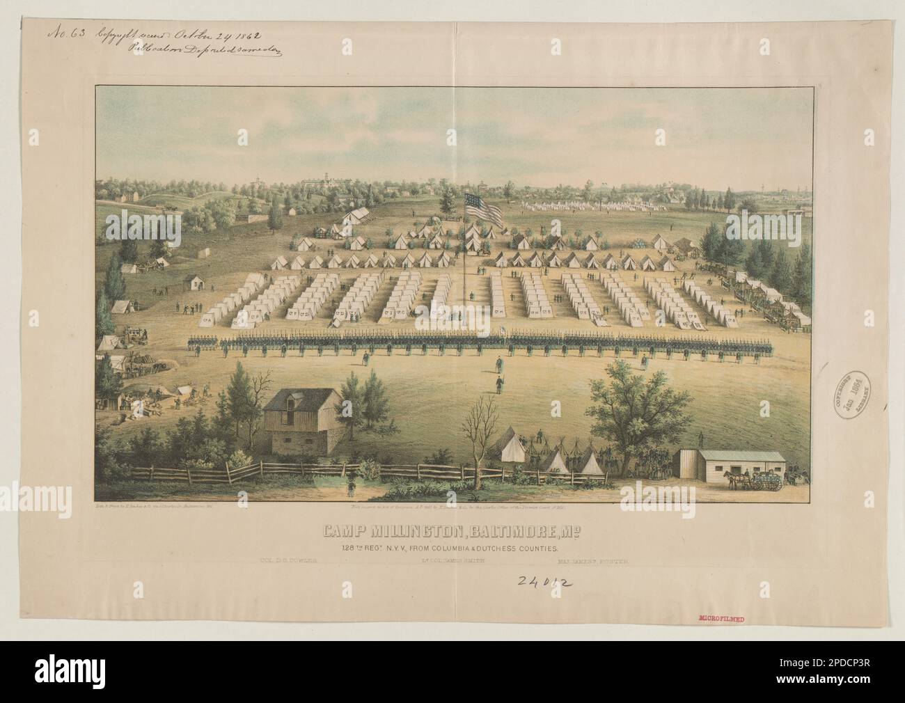 128th 1862 hi-res stock photography and images - Alamy