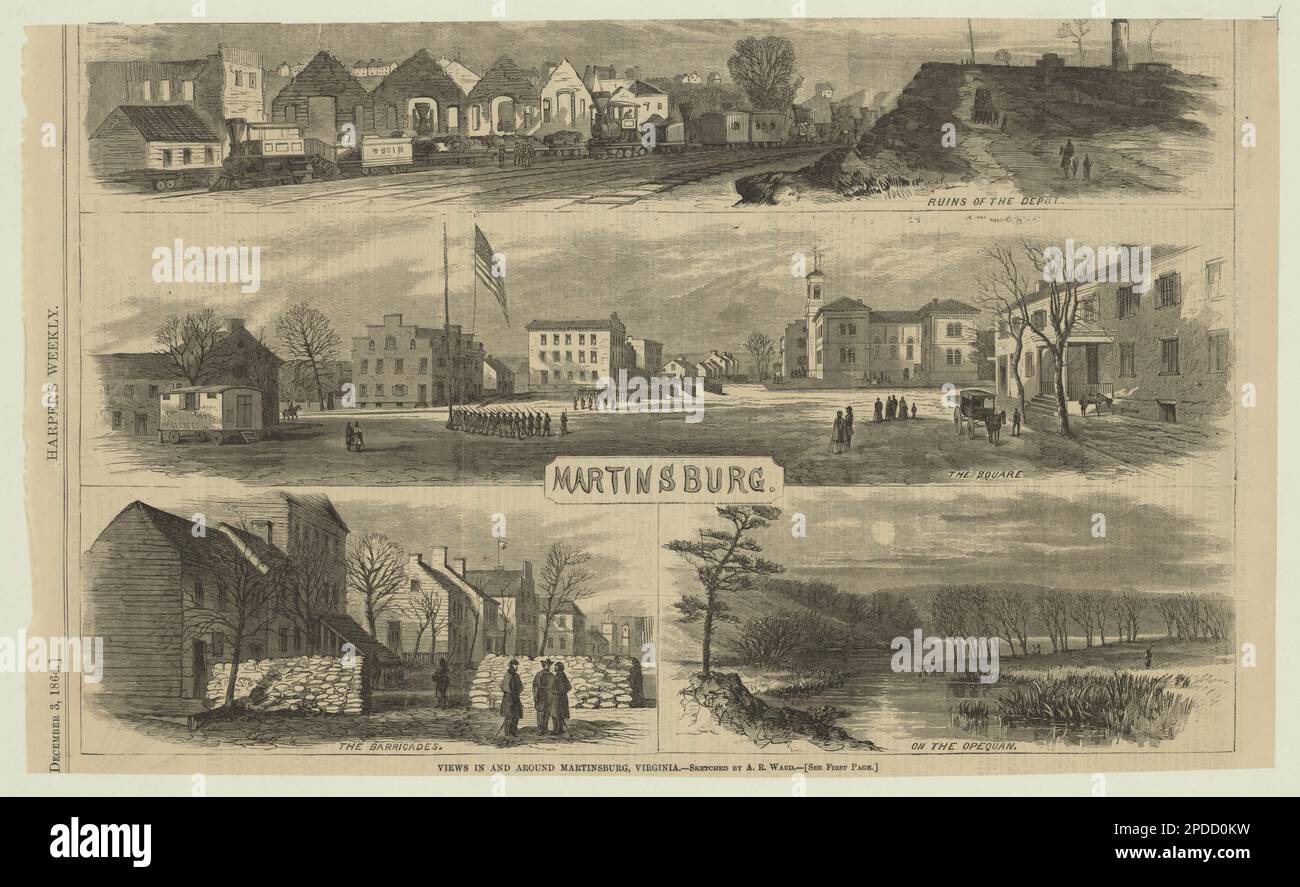 Views in and around Martinsburg, Virginia. Morgan collection of Civil ...