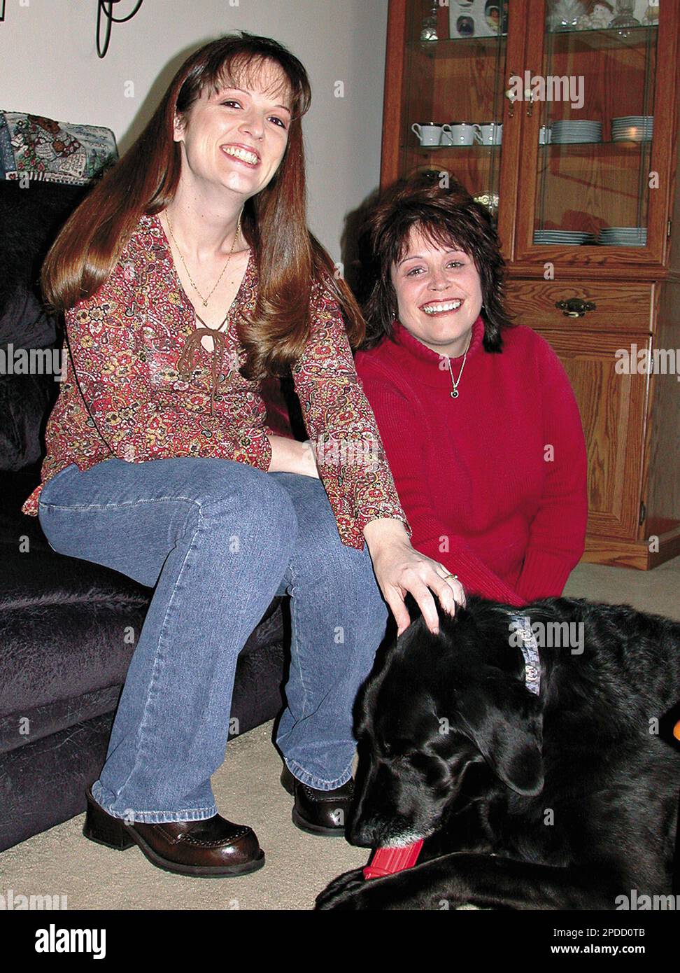Two best friends, linked by a kidney donation, Tina Houle-Hassell, left ...