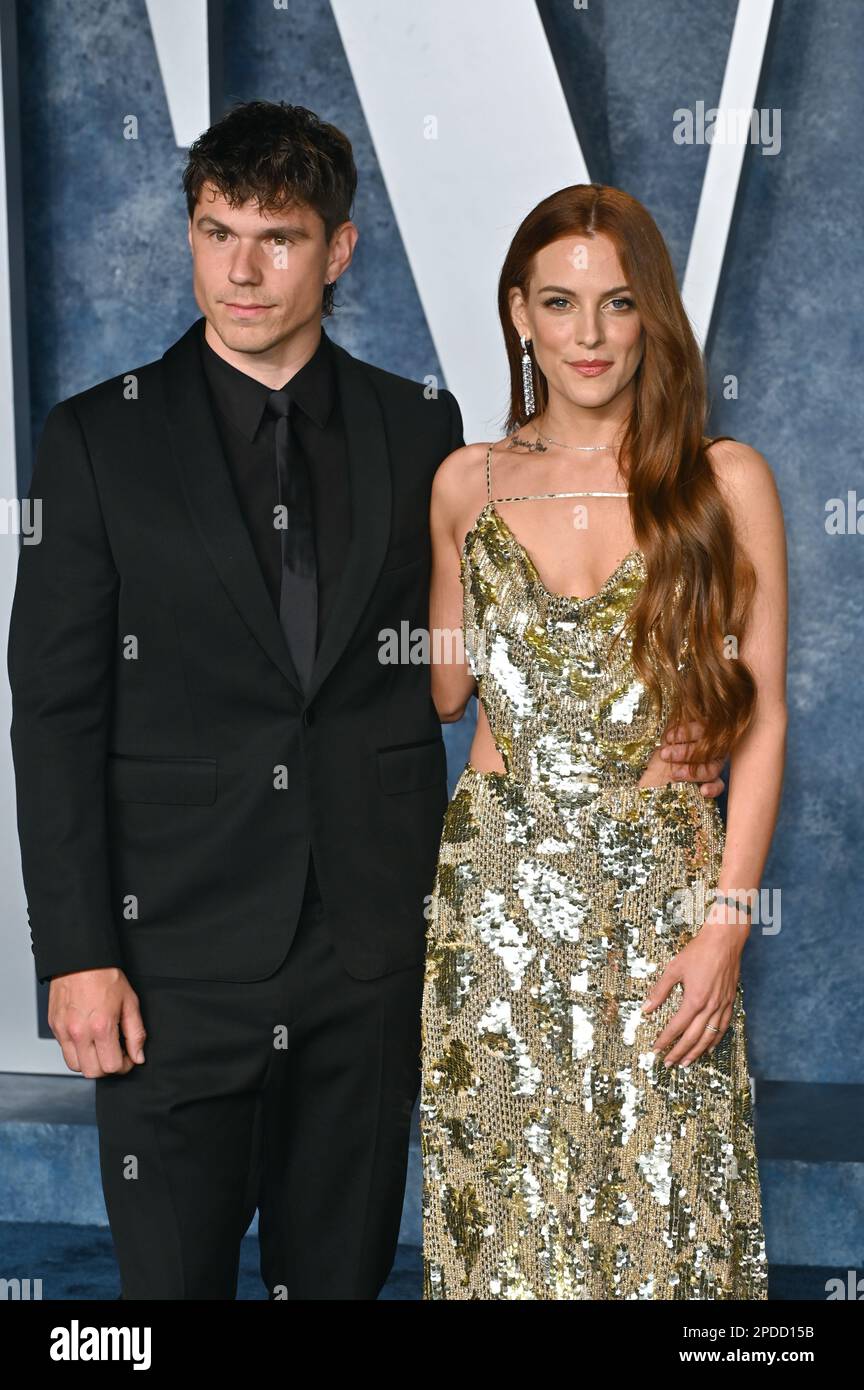 Beverly Hills, USA. 12th Mar, 2023. Riley Keough & Ben Smith-Petersen ...