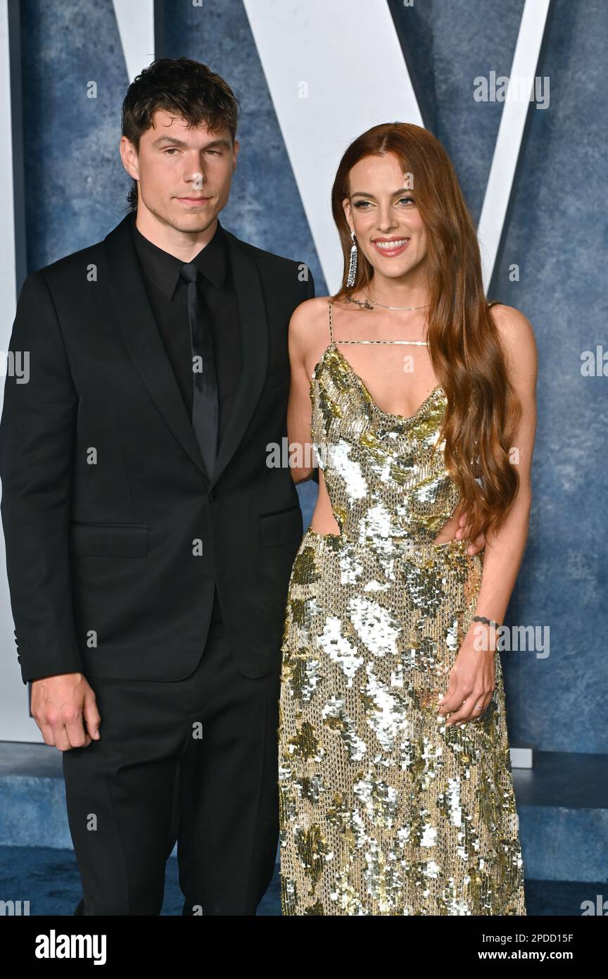Beverly Hills, USA. 12th Mar, 2023. Riley Keough & Ben Smith-Petersen ...