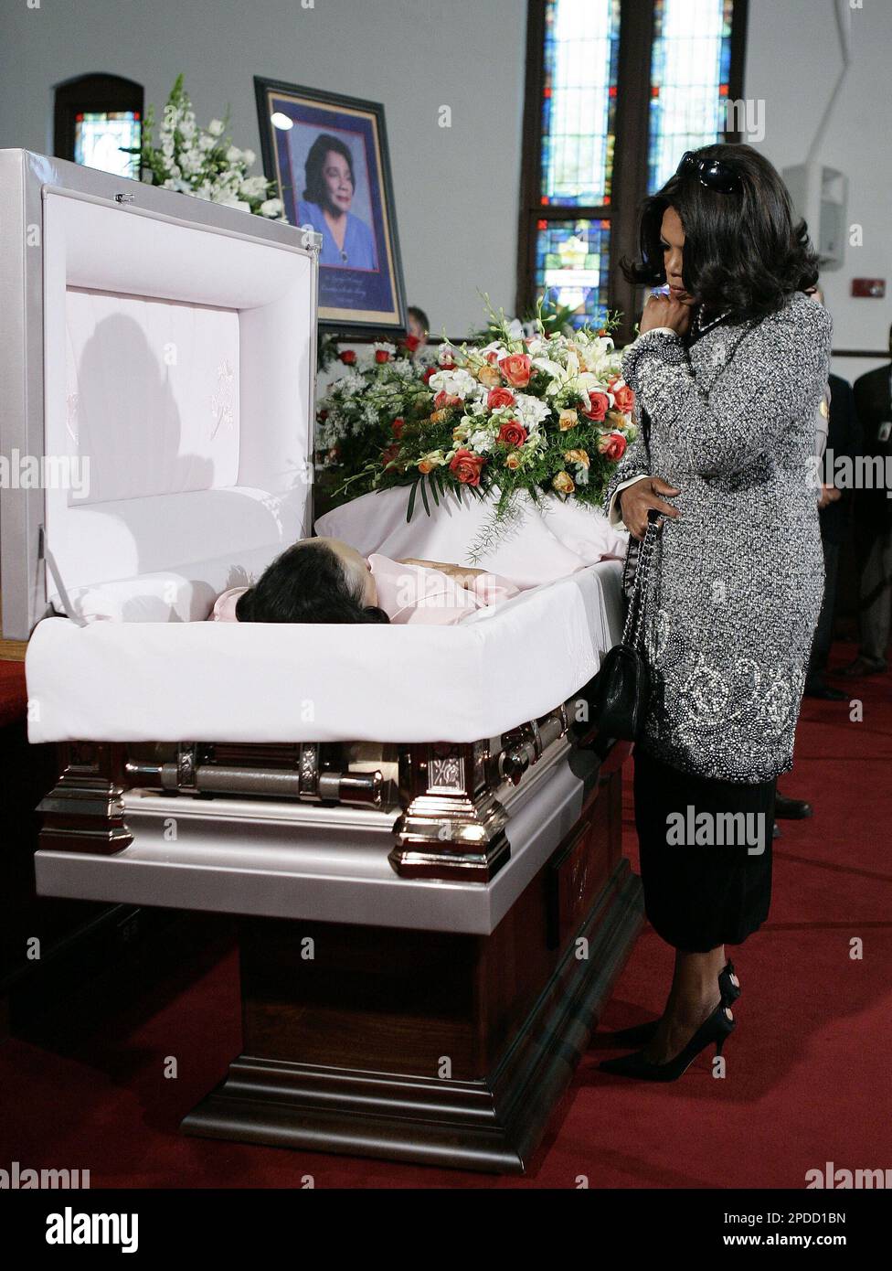 Coretta Scott King In Casket