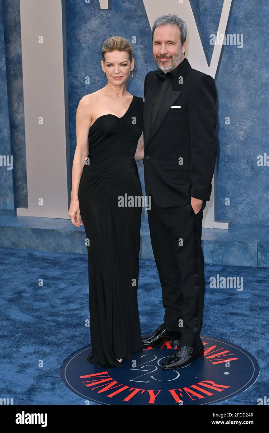 Beverly Hills, USA. 12th Mar, 2023. Tanya Lapointe & Denis Villeneuve ...