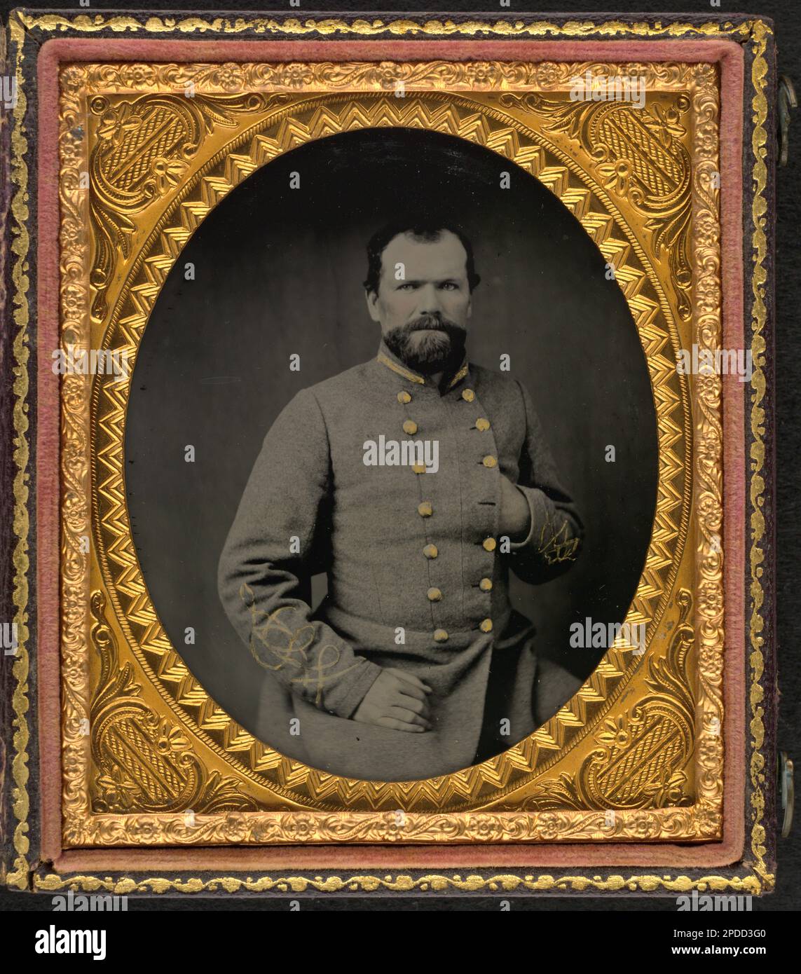 Unidentified soldier in Confederate uniform. Liljenquist Family ...