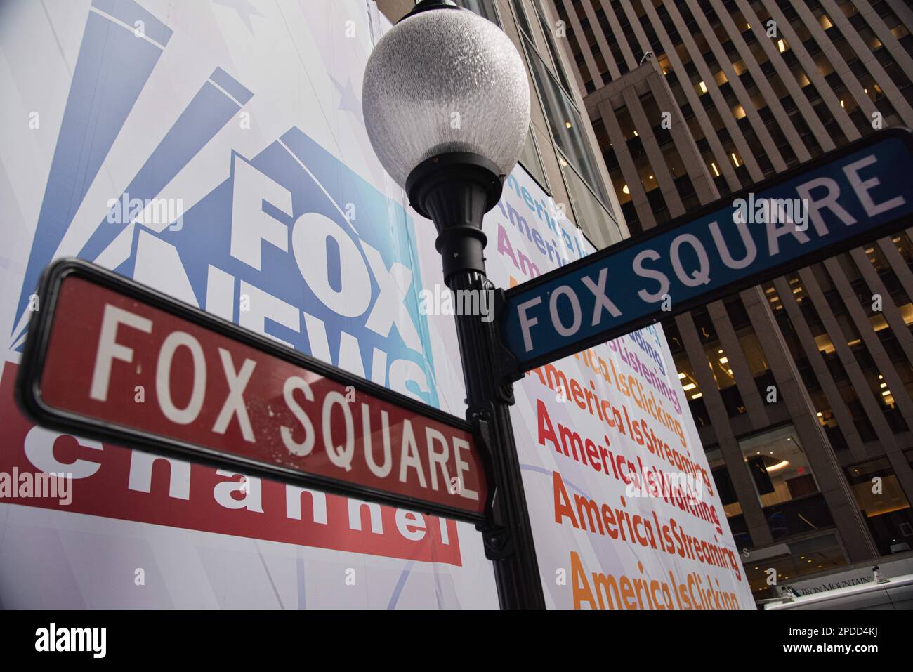 New York, New York, USA. 14th Mar, 2023. Fox News Headquarters in ...
