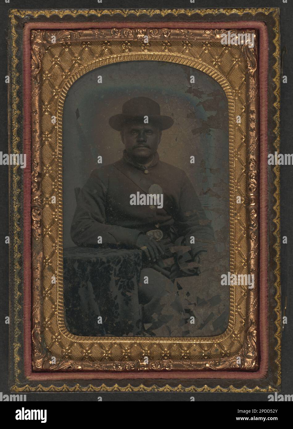 Unidentified African American soldier in Union uniform. Liljenquist ...