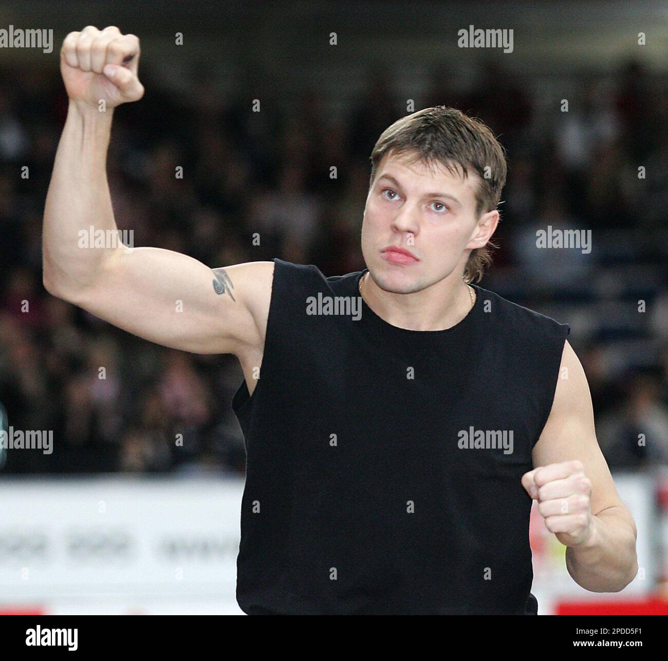 Pole Vault winner Denys Yurchenko from Ukraine celebrates after jumping ...