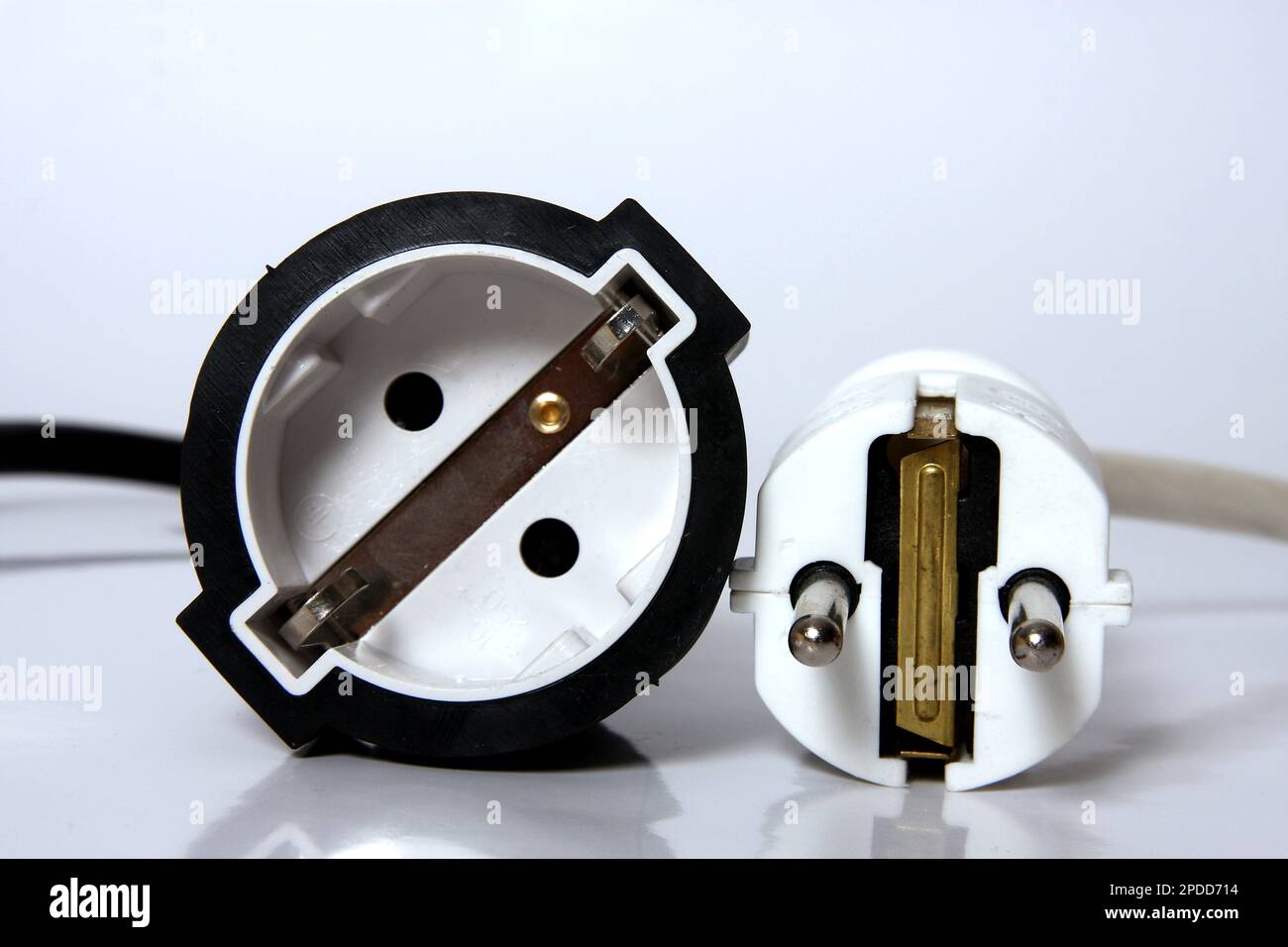 plug of an extension cable, unplugged Stock Photo - Alamy